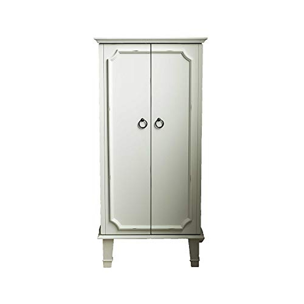 Hives and Honey Carson Jewelry Armoire, White