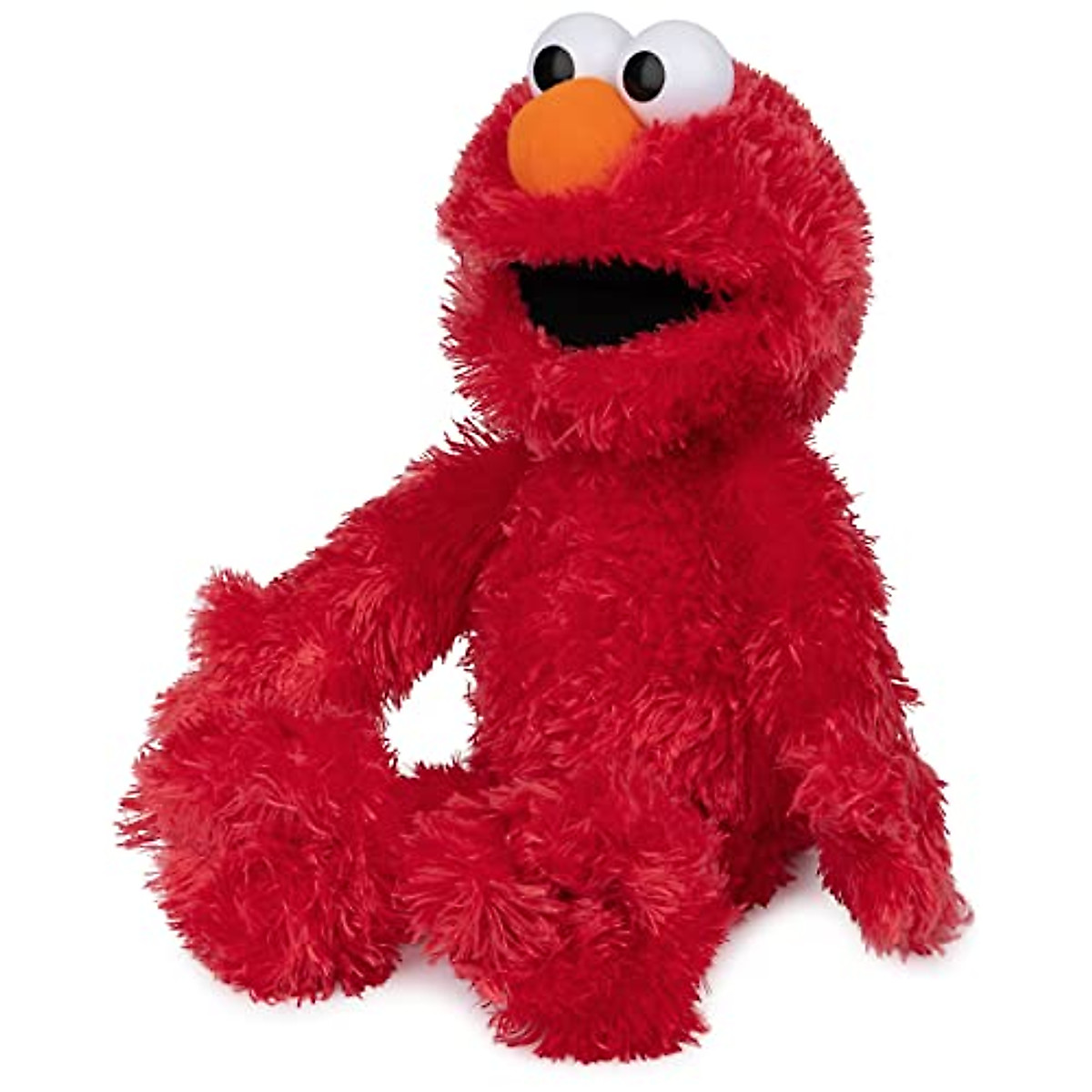 GUND Sesame Street Official Elmo Muppet Plush, Premium Plush Toy for Ages 1 & Up, Red, 13”