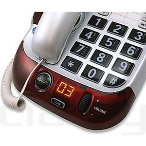 Clarity 54005.001 Alto Severe Hearing Loss Amplified Corded Phone