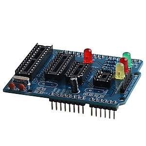 DIKAVS Attiny13A /84/85/ ATMEGA328P ATMEGA8 Programming Shield Soldering Kit for ardino Uno R3 Shield (for UNO)