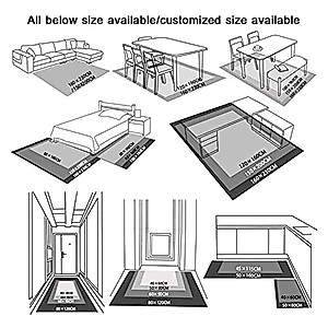 WERTYG Area Rugs, Modern Rugs Extra Large Non-Slip Floor Mat Fashionable Nordic Minimalist Pink Green Geometric Gold Stitching Home Accessories Living Bedroom Dining Room (60 90cm) (Size : 160230cm)