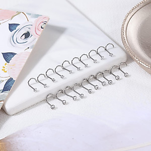 BodyAce 20-24Pcs 20G Nose Rings, Surgical Steel Tiny Nose Rings, CZ Clear Nose Piercing Jewelry, Screw/Bone/L-Shaped Nose Studs for Women (F Set: 20Pcs)