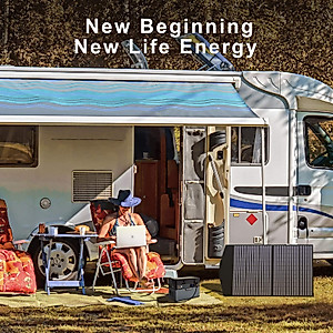 ALLPOWERS 100W Solar Panel, Foldable Solar Charger with MC-4 Ports Portable Solar Panel for Solar Generators Power Station Camping RV 100 Watt Solar Panel Foldable