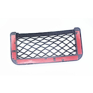 Hanging Style Multifunctional Compartment mesh Bag Car Storage Car Accessories/Small Objects/Gum/Cosmetic Money/Glasses/Phone