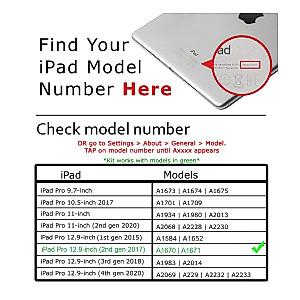 TTIMORE A1754 Battery for iPad Pro 12.9" 2nd Gen A1670 A1671 A1821