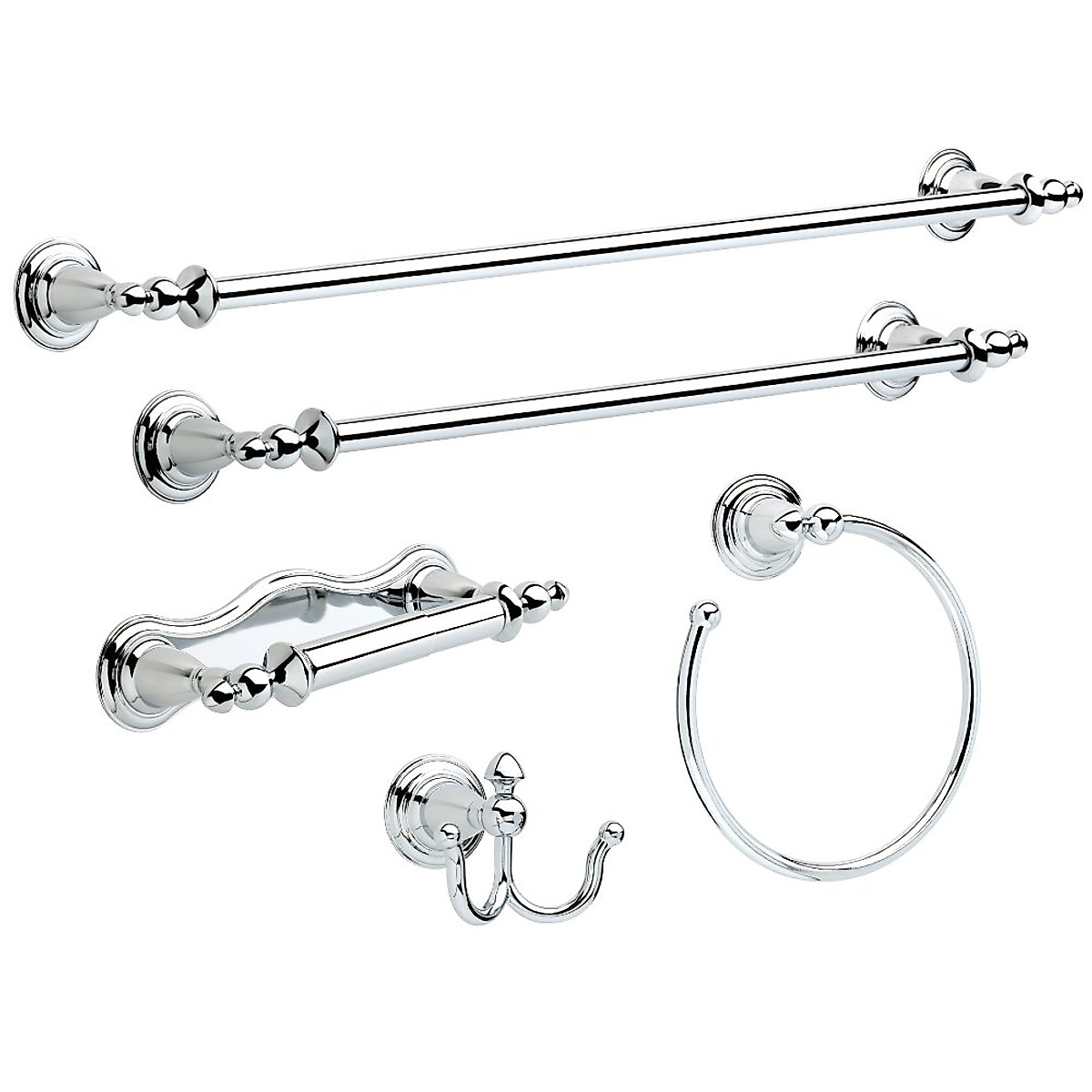 Delta Faucet Victorian Towel Hook, Robe Hook Venetian Bronze Towel Holder for Bathroom, Bathroom Accessories, 75035-RB