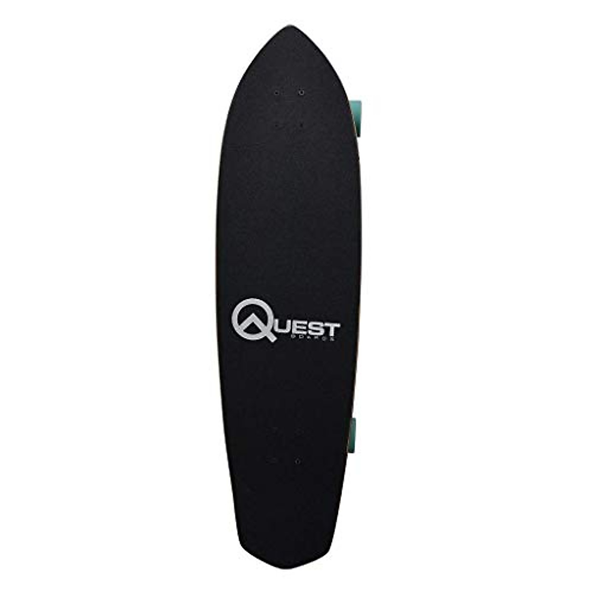 Quest Skateboards 36" Cosmic Cruiser, Blue.Black,Red,White,Green