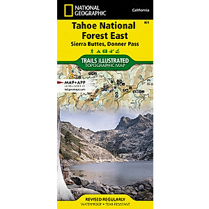 Tahoe National Forest East Map [Sierra Buttes, Donner Pass] (National Geographic Trails Illustrated Map, 805)