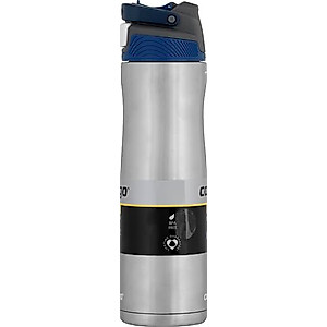 Contigo Steel Water Bottle, 24 oz, SS Monaco