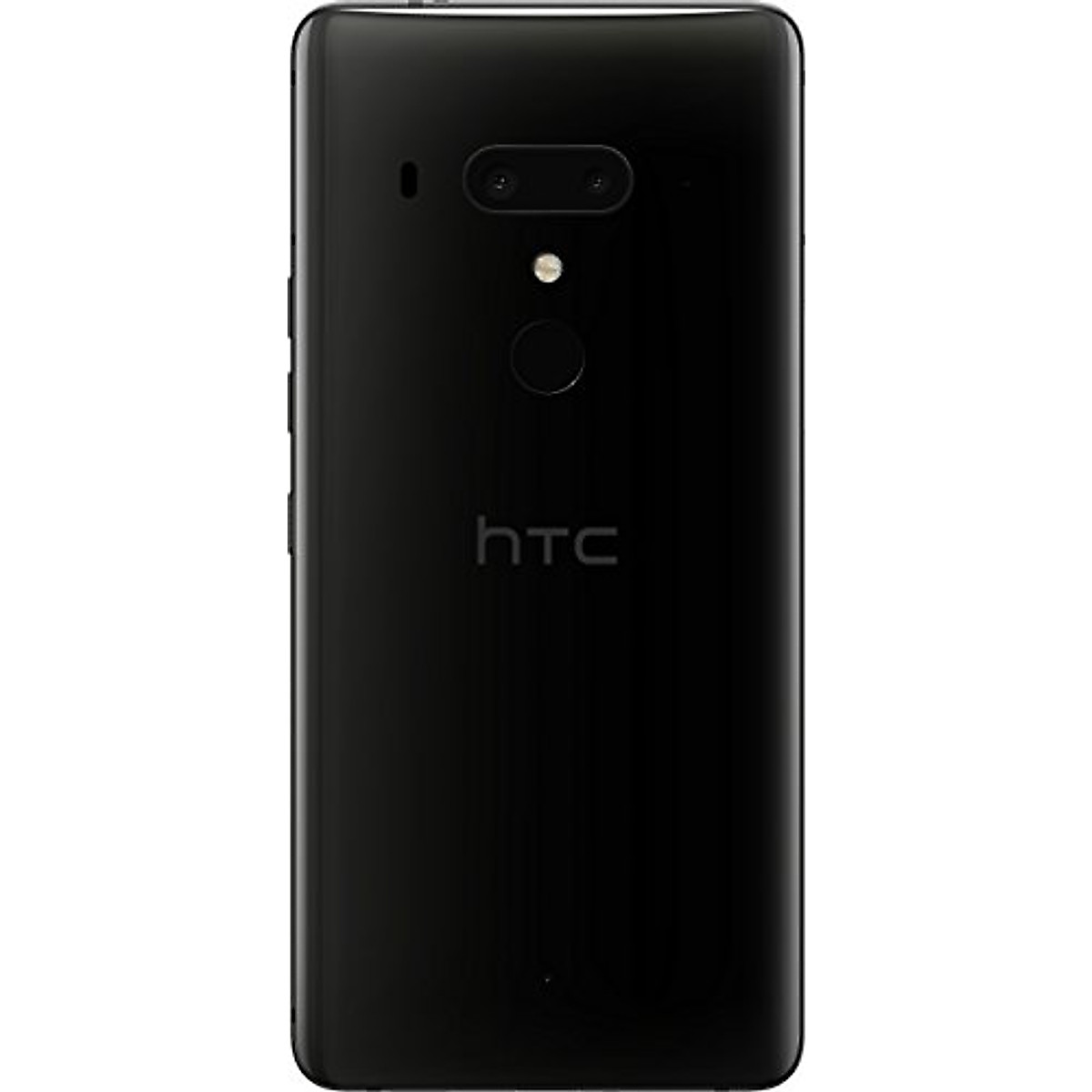 HTC U12+ Plus Dual-SIM 64GB (GSM Only, No CDMA) Android Factory Unlocked 4G/LTE Smartphone - International Version (Ceramic Black)