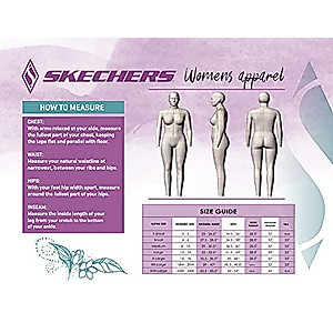 Skechers Women's Go Walk High Waisted Crop Pant, Black, XX-Large