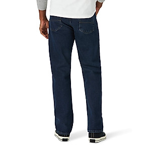 Wrangler Authentics Men's Classic 5-Pocket Relaxed Fit Flex Jean Midnight Flex 48W x 32L