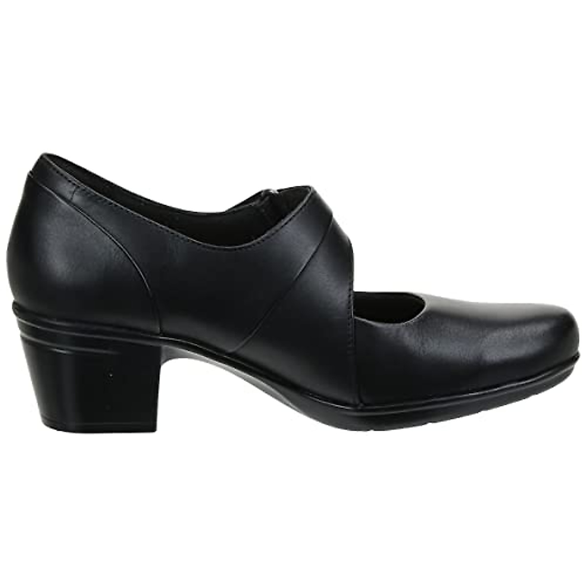 Clarks Women's Emslie Lulin Dress Pump, Black, 10 M US