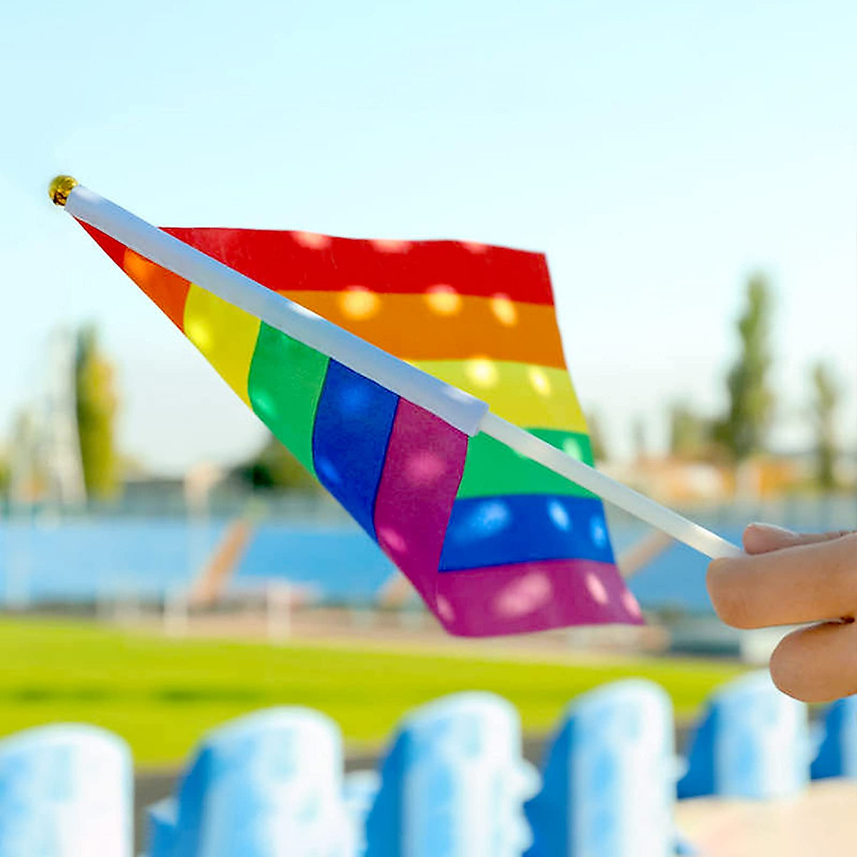 50 Pack Rainbow Pride Flag