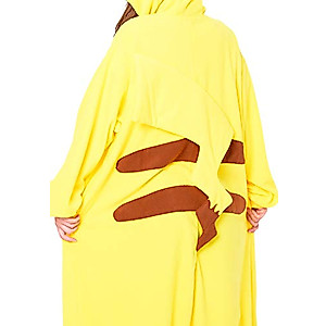 SAZAC Kigurumi - Pokemon - Pikachu - Onesie Jumpsuit Halloween Costume - Adult XL Size