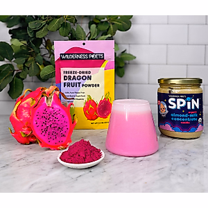 Wilderness Poets SPiN, Organic Almond Milk Concentrate (Vanilla) - 28 Servings - Make Almond Milk or Non-Dairy Creamer for Coffee, Tea, Lattes, Smoothies and Vegan Desserts (16 Ounce)