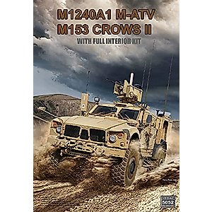 RFMRM5052 1:35 Rye Field Model M1240A1 M-ATV M153 Crows II with Full Interior [Model Building KIT]