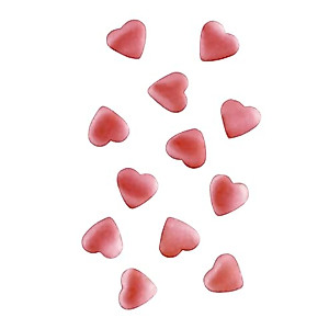 Wilton Edible Glitter, Pink Hearts, Kosher, 1.7 g
