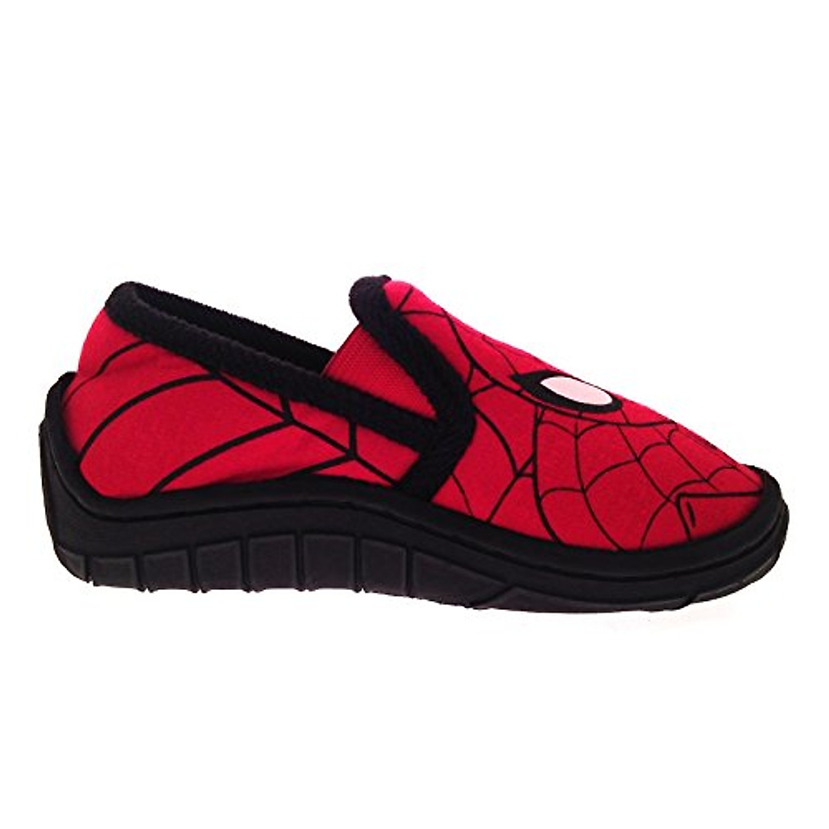Marvel Childs Boys Red and Black Spiderman Slippers (11)