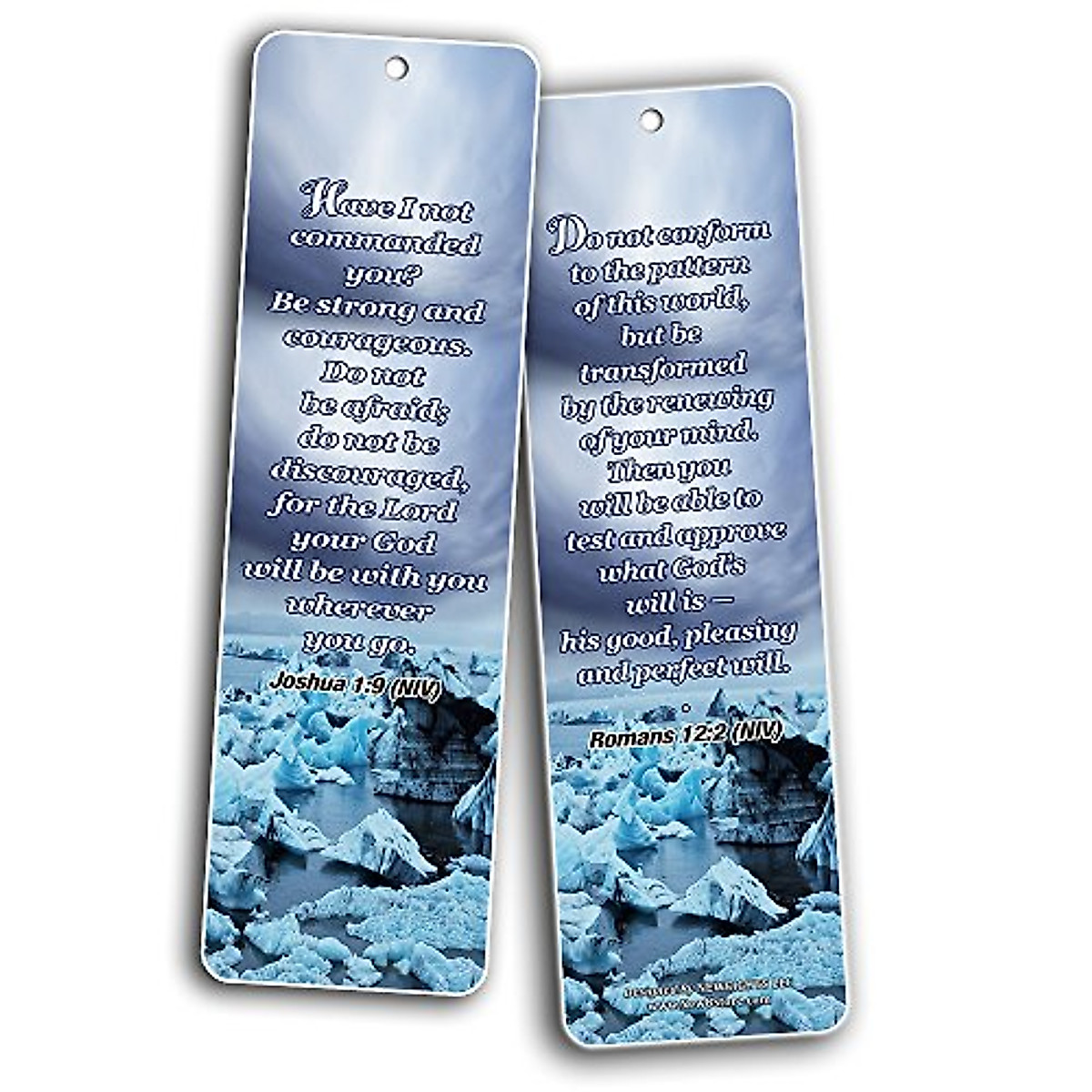 Most Highlighted Bible Scriptures Bookmarks Cards (60-Pack)- NIV Version - Christian Encouragement Gifts - Church Supplies - Stocking Stuffers for Easter Day Thanksgiving Christmas Birthday Everyday
