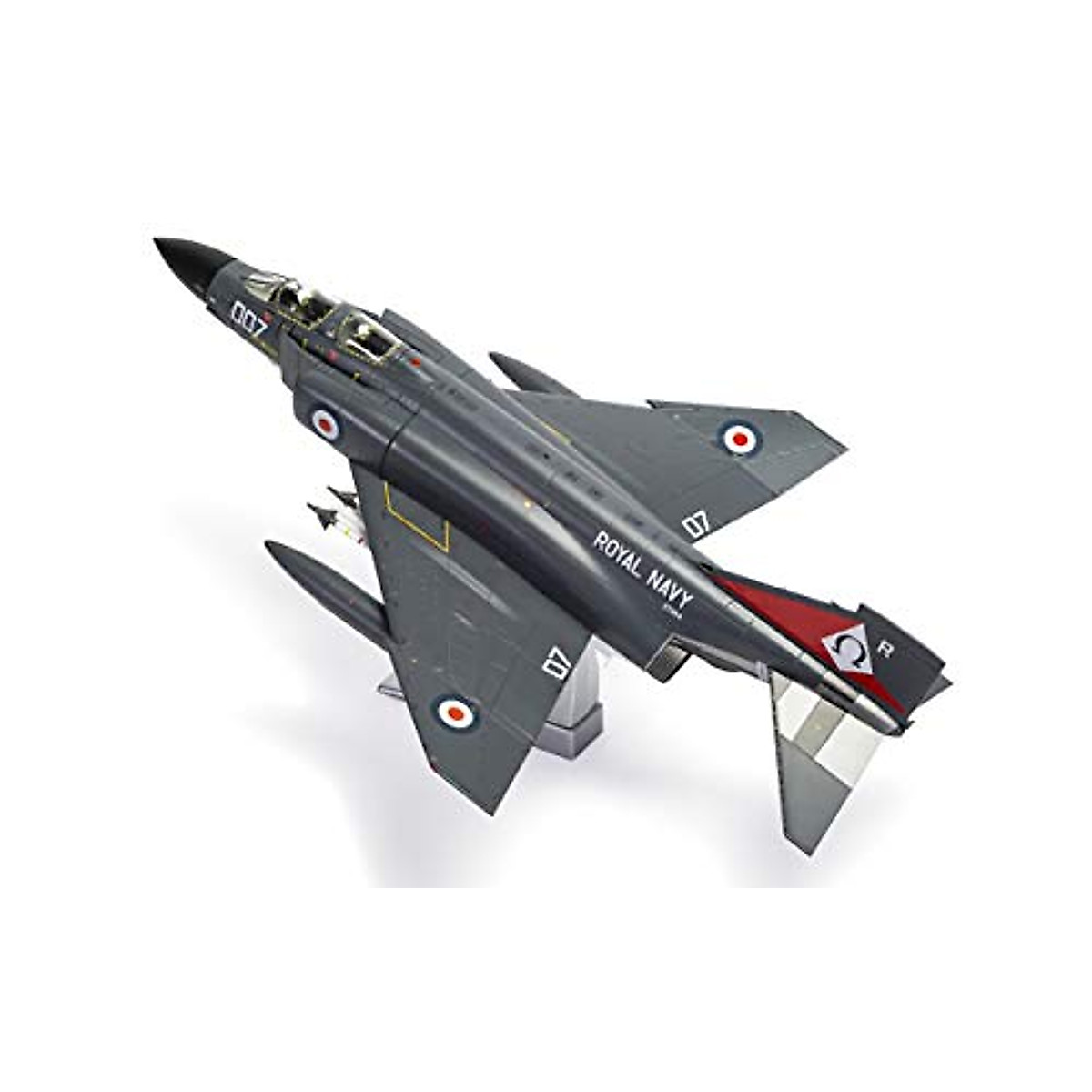 Corgi Diecast Mcdonnell Douglas Phantom FG.1 HMS Ark Royal 1:48 Military Aircraft Display Model AA27901, Black