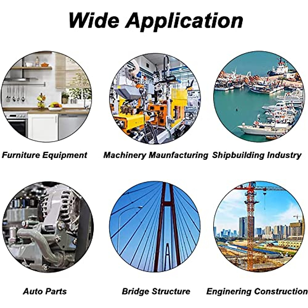 Othim 10 Pcs Stainless Steel Dowel Pins Length 10-22Mm, Dowel Pin Fastener Elements Used on Precise Location, Diameter 12Mm,Length 15mm