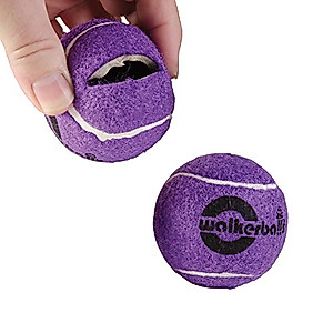 MABIS Pre-Cut Walker Glide Balls, Purple, One Pair
