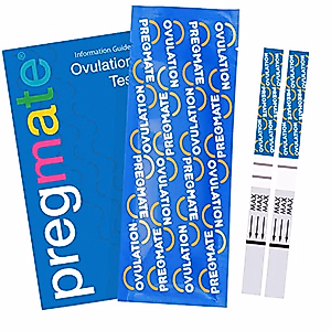 Pregmate 50 Ovulation and 20 Pregnancy Test Strips Predictor Kit