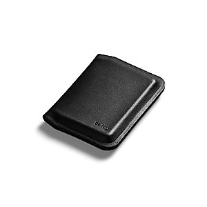 Bellroy Apex Slim Sleeve (Slim Bifold Leather Wallet, RFID Protected) - Raven