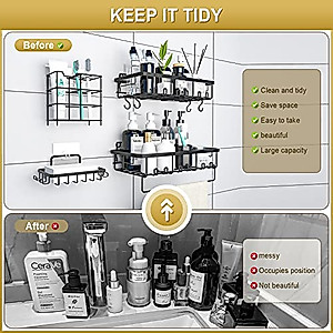 TOVE KNIGHTY shower organizer,shower caddy,shower shelves,bathroom organizer