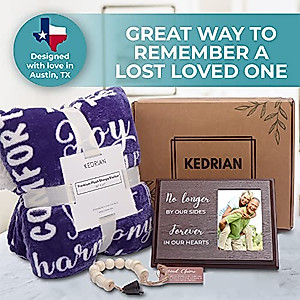 KEDRIAN Memorial Gift Box, Bereavement Gifts, Sympathy Gift Baskets For Loss Of Loved One, Memorial Gifts For Loss Of Mother, Memorial Gifts For Loss Of Father, Memorial Gifts For Loss Of Husband Son