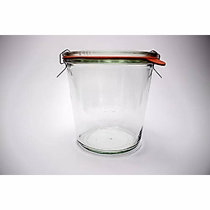 Weck 742 Mold Jar - .5 Liter, Set of 6