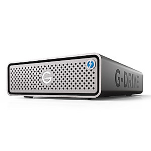 SanDisk Professional 18TB G-DRIVE PRO - Enterprise-Class Desktop Hard Drive, Thunderbolt 3, USB-C, 7200RPM Ultrastar Drive Inside - SDPH51J-018T-NBAAD