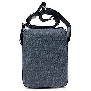 Michael Kors Men's Medium Crossbody Leather Cooper Flight Bag (Admiral Blue)