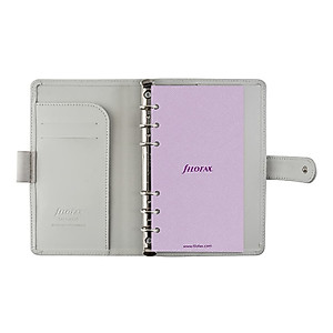 Filofax 028807 Saffiano Personal Organizer, Compact, Granite