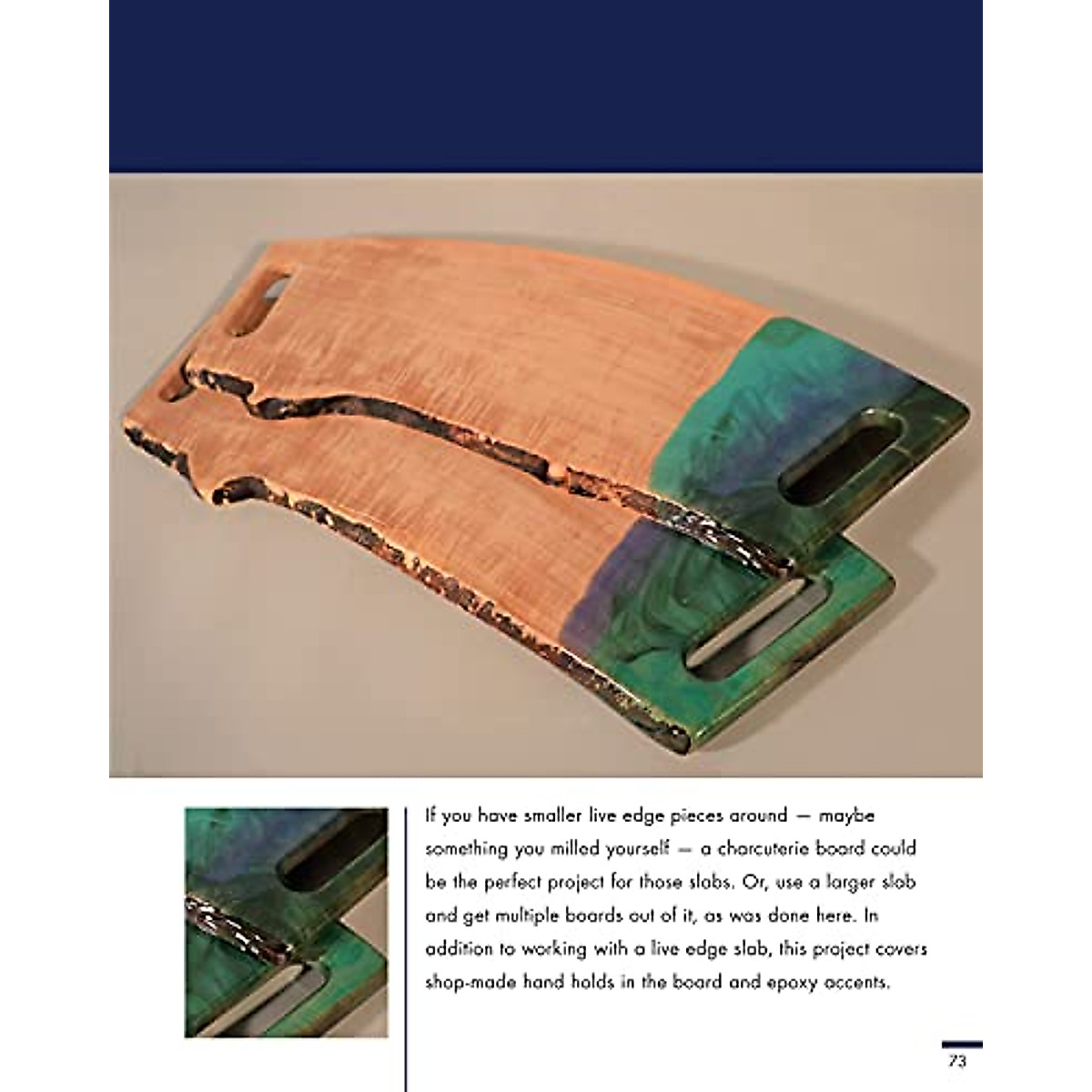 Woodworker's Guide to Live Edge Slabs: Transforming Trees into Tables, Benches, Cutting Boards, and More (Fox Chapel Publishing) Approachable Handbook to Creating Live-Edge Furniture, with 8 Projects