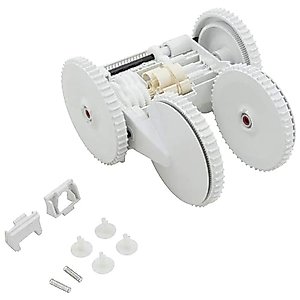 Hayward PVGXH808KIT Poolvergnuegen Lower Body Conversion Rebuild Kit Next Generation Pool Cleaner with 4 Wheel Suction and Included Throats, White