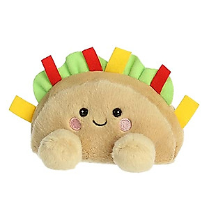 Aurora® Adorable Palm Pals™ Fiesta Taco™ Stuffed Animal - Pocket-Sized Play - Collectable Fun - Brown 5 Inches