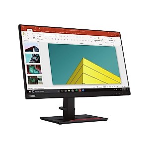 Lenovo ThinkVision P24q-20 1440p 23.8" IPS Monitor, Black (Renewed)