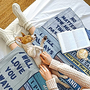 Worktisky Mothers Day Idea Gifts for Mom from Daughter Son, Best Mom Gifts, Funny Mothers Day Idea Gifts, Mom Gifts from Daughters, Birthday Gifts for Mom, Mom Blankets from Daughter 60"x50"