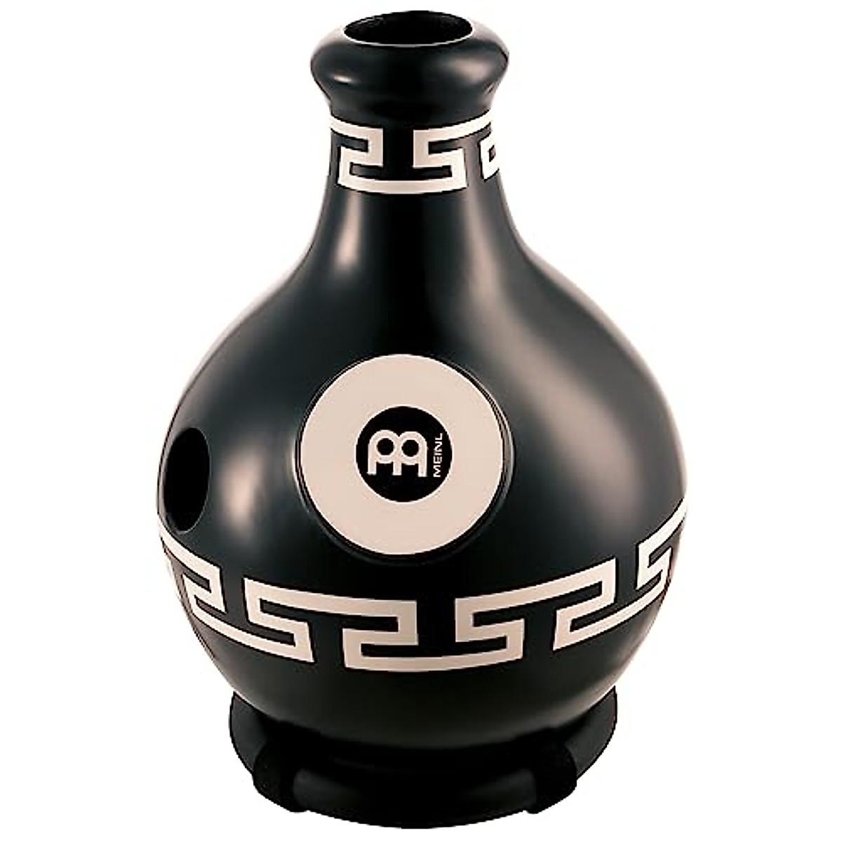 Meinl Percussion IBO Drum, Large Fiberglass Body with Additional Circular Playing Surface-NOT Made in China-Includes Microphone Port and Padded Foam Base, 2-Year Warranty, Black (ID4BKO)