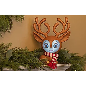 ANIMAT3D Fawny Talking Animated Reindeer with Built in Projector & Speaker Plug'n Play
