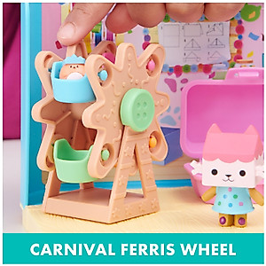 Gabby's Dollhouse, Baby Box Cat Craft-A-Riffic Room with Exclusive Figure, Accessories, Furniture and Dollhouse Delivery, Kids Toys for Ages 3 and up