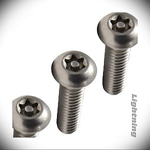 High-Strength Sheet Metal Screws - Durable Screws for Indoor and Outdoor Use - Versatile Screws for Crafting - Stainless Steel Torx Security Button Head Machine Screw 1/4-20 x 5/8" Size Set of 25