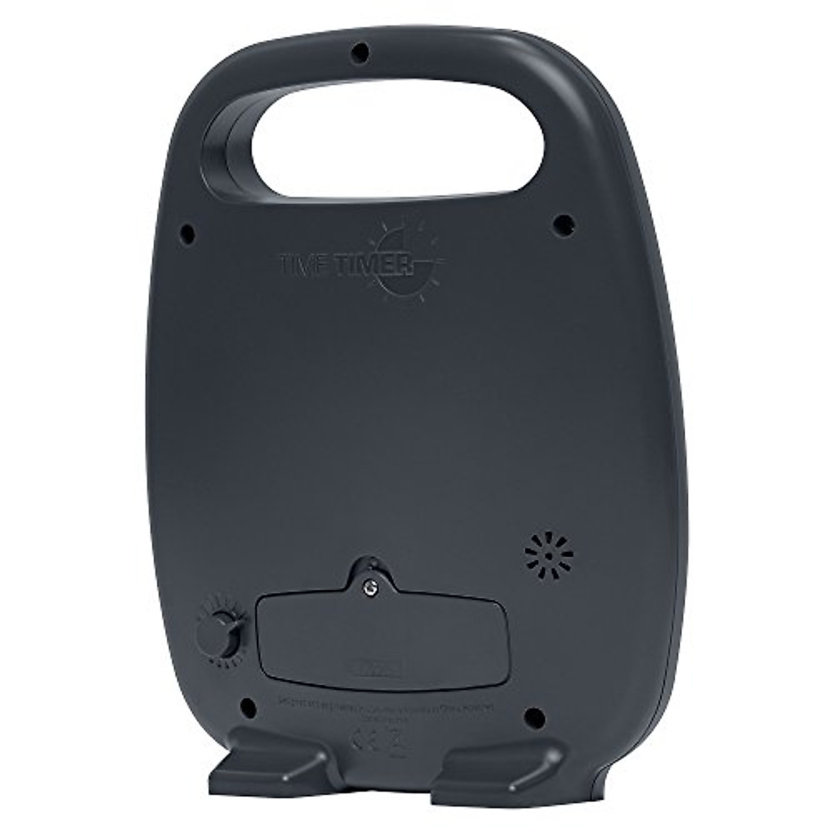 TIME TIMER PLUS 60 Minute Desk Visual Timer - Countdown Timer with Portable Handle for Classroom, Office, Homeschooling, Study Tool with Silent Operation (Charcoal)