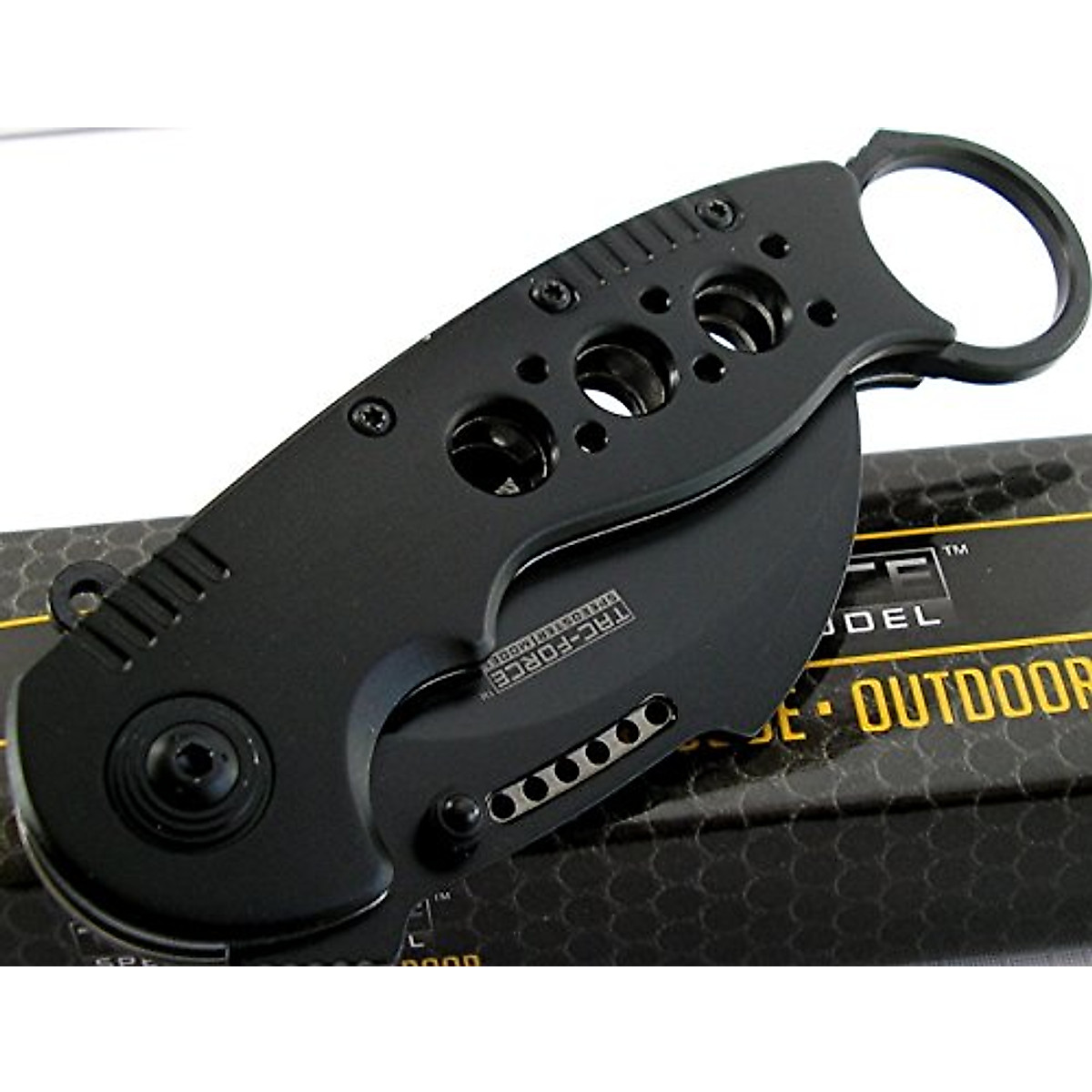 TAC-FORCE Spring Assisted G'Store Opening Knives Black KARAMBIT CLAW Rescue Pocket Knife 6 product ratings