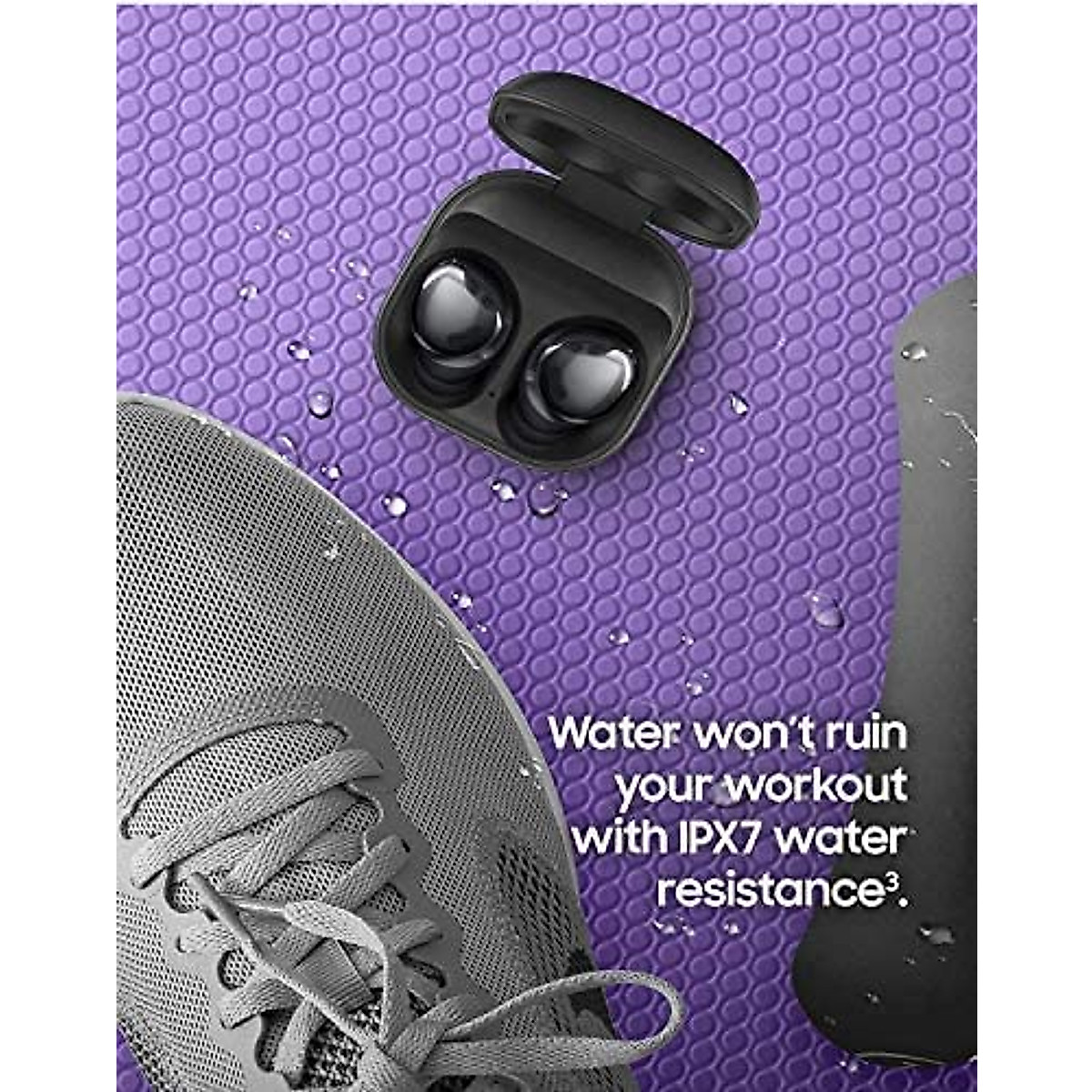 UrbanX Street Buds Pro - True Wireless Earbuds w/Hands Free Controls (Wireless Charging Case Included) - Black