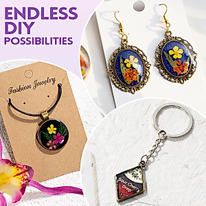 LET'S RESIN UV Resin Kit with Light,153Pcs Resin Jewelry Making Kit with 250g Crystal Clear Low Odor UV Resin, UV Lamp, Resin Accessories, Epoxy Resin Starter Kit for Keychain, Jewelry, Home Decor