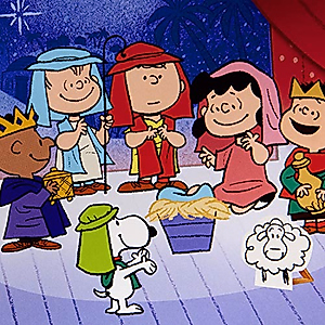 Hallmark Peanuts Christmas Cards, Nativity Pageant (16 Cards and 17 Envelopes)