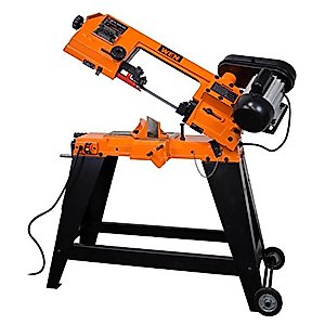 WEN Metal Band Saw with Stand (BA4664), Black